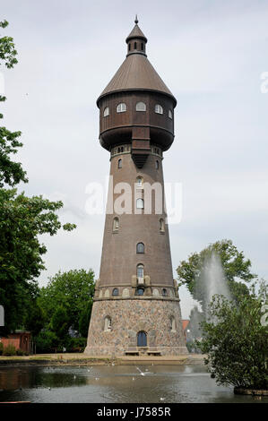 Wasserturm in Heide, Schleswig-Holstein, Dithmarschen; Schleswig ...
