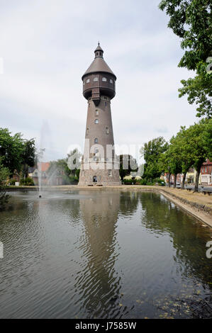 Wasserturm in Heide, Schleswig-Holstein, Dithmarschen; Schleswig ...