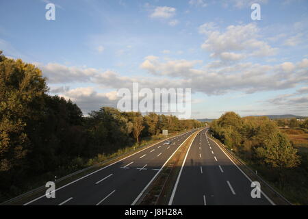 Verkehr, Transport, Bayern, Autobahn, Autobahn, Karte, Staat ...