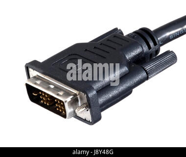 Büro, Schraube, Monitor, Computer, Stecker, analog, Kabel, Stromführung ...