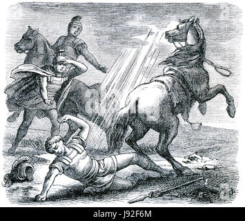 Alter Stich. Die Bekehrung des Paulus der Apostel. Das Buch "History of ...