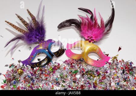 Karneval, Fasching, Fastnacht, Silvester, Sylvester, Neujahr, Feiern ...