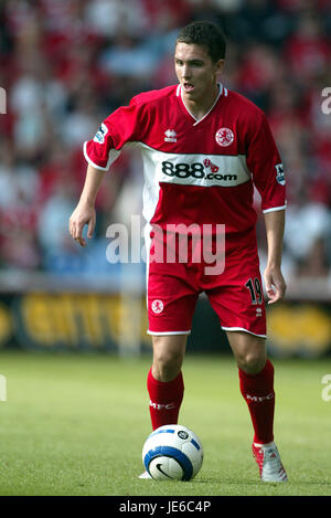 STEWART DOWNING MIDDLESBROUGH FC RIVERSIDE STADIUM MIDDLESBROUGH 3 ...