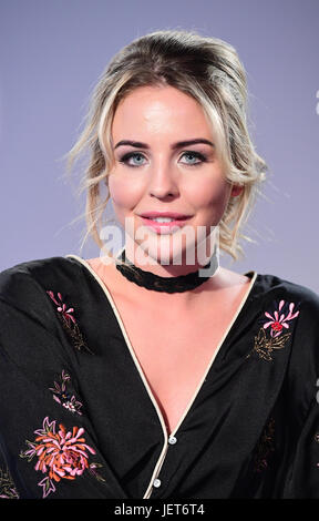 Lydia Bright spricht bei einem BUILD-Event am Shropshire House in ...