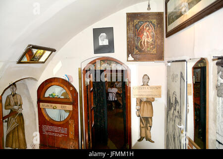 Sklep Chimera Restaurant, Krakau; Polen Stockfotografie - Alamy