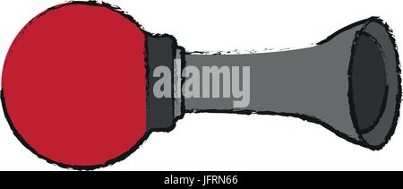 Horn oder Hupe Symbol Bild Vektor Illustration design Stock ...