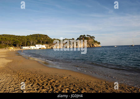 El Castell Strand. Palamos Stockfotografie - Alamy