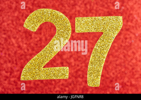 Alles Gute zum Geburtstag 27 27 Jahre Spaß Feier Geburtstag Grußkarte ...