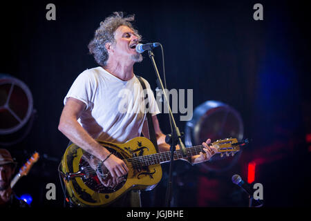 Mailand, Italien. 6. Juli 2017. Der Singer-Songwriter Niccolò Fabi im ...