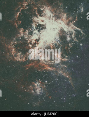 Tarantula Nebula ist die Region, in der Großen Magellanschen Wolke ...