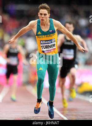 Australiens James Turner gewinnt die Männer 800 m-Finale T36 tagsüber ...