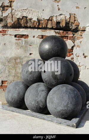 American Civil War Kanonen und Kanonenkugeln - Gettysburg, Pennsylvania ...