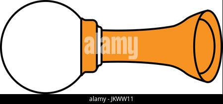Horn oder Hupe Symbol Bild Vektor Illustration design Vektor Abbildung ...