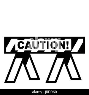 Achtung, Achtung, Achtung, Gefahr Text Aufkleber Label Vektor ...