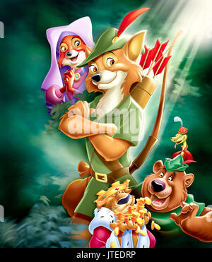 Robin Hood, Little John, Maid Marian, Bruder Tuck, Master Will Scarlett ...