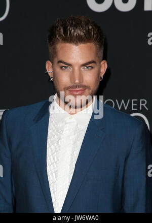 Adam Lambert bei DER POWER 50 Gala & Awards Präsentation DES OUT ...