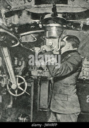 Das Periskop eines deutschen u-Boot Stockfotografie - Alamy