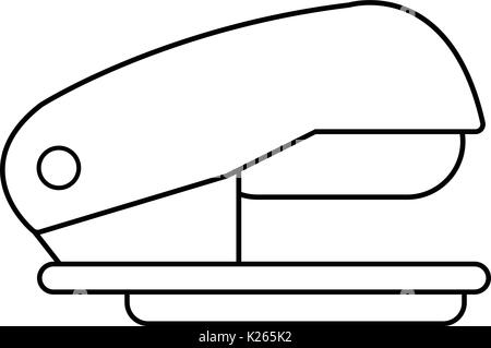 Hefter Symbol. Line Style Icon Design. UI. Abbildung: Symbol des ...