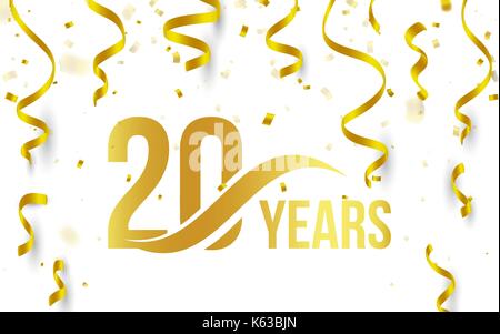 Vorlage 20 Jahre Jubiläum Herzlichen Glückwunsch, Grußkarte mit Kuchen ...