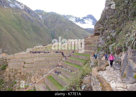 Perou, Provinz Cuzco, das Heilige Tal der Inkas, Welterbe der UNESCO, unter der Herrschaft der ...