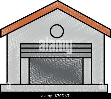 Logistik Lager Lieferung Versand Symbol Piktogramm Vektor Abbildung ...