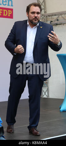 München, Deutschland. 19 Sep, 2017. Bayerische Vorsitzende der AfD Petr ...