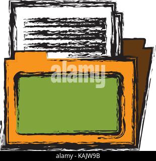 Skizze zu zeichnen Ordner Datei Dokument Bericht Papier Stock ...