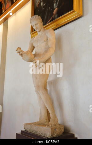 Skulptur auf der Uffizien (Galleria degli Uffizi), Florenz, Italien Stockfotografie - Alamy