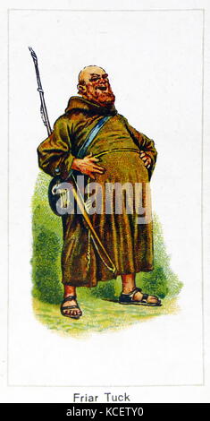 Bruder Tuck und Robin Hood Stockfotografie - Alamy