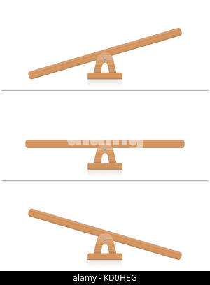 Wippe Balance. Gleichen und Ungleichen Gewicht. Holz- balance Spielzeug ...