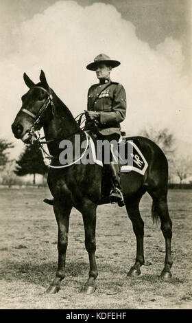 Postkarte RCMP Polizei Stockfotografie - Alamy