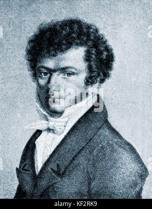 Porträt von Ferdinand Ries (1784-1838), ca 1820 Stockfoto, Bild ...