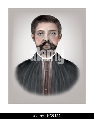 Portrait des Komponisten Giovanni Gabrieli (1557-1612), C. 1599 ...