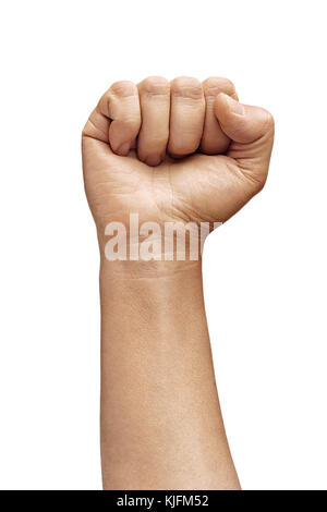 Arm menschliche Faust das Symbol Vektor Abbildung - Bild: 178629365 - Alamy