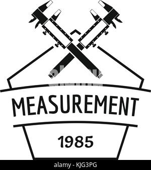 Messschieber Symbol, einfachen Stil Vektor Abbildung - Bild: 171098977 ...