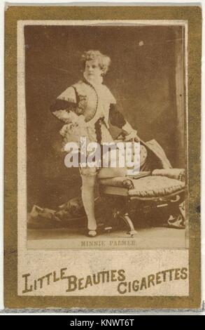 Minnie Palmer, aus der Serie Schauspielerinnen und Prominente (N60, Typ ...
