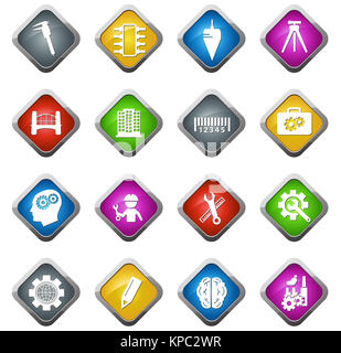 Technik Icons set Vektor Abbildung - Bild: 94681873 - Alamy