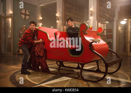 DIE Bibliothekare (von links): Christian Kane, Lindy Booth, Rebecca ...