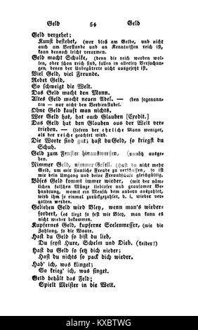 Ein deutsches Sprichwörterbuch, das Wagener zusammengestellt hat und ...