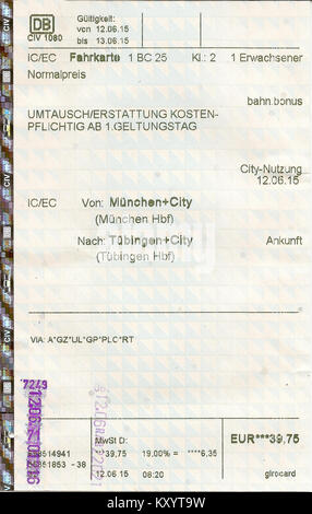 DB Deutsche Bahn, S-Bahn nach München - Leuchtenbergring, S1 am Bahnhof ...