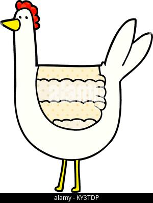 Abbildung Bauernhof Huhn Henne Cartoon Hahn Hahn Comics Kunst Comic ...