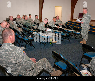 USA Oberst Jason Chambers, ankommender Befehlshaber der 449. Air ...