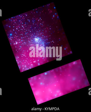 Das Chandra X-Ray Observatory nahm ein Bild des supermassereichen ...