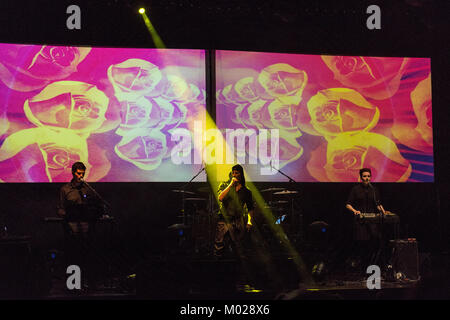 Die Slowenische Avantgarde Band Laibach führt ein Live Konzert im ...