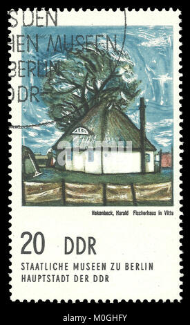 Ddr-Briefmarke 1974: Colour Edition zu Kunst, zeigt Malerei meine ...