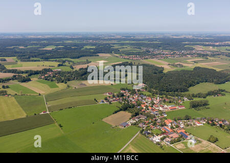 Luftaufnahme von Hechenwang, 86949 Windach, Bayern, Deutschland ...