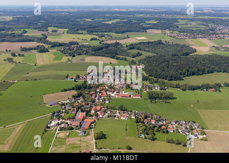 Luftaufnahme von Hechenwang, 86949 Windach, Bayern, Deutschland ...