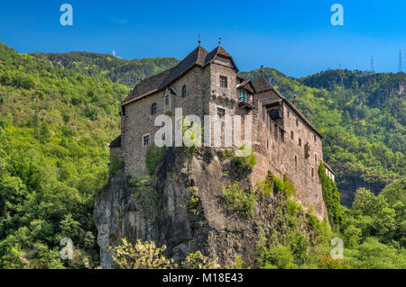 Schloss Runkelstein (Castel Roncolo, Schloss Runkelstein), 13.-14. Jahrhunderts, Sarntal ...