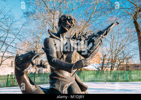 Monument, Marc Chagall, Witebsk, Belarus Stockfotografie - Alamy