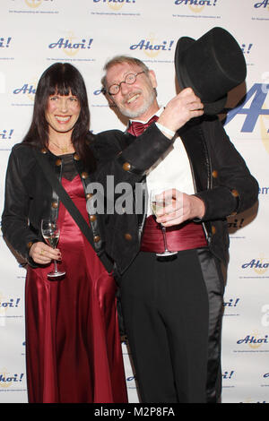 WERNER BROESEL Roetger Feldmann mit Frau, Ahoi Neujahrsempfang 2016 ...